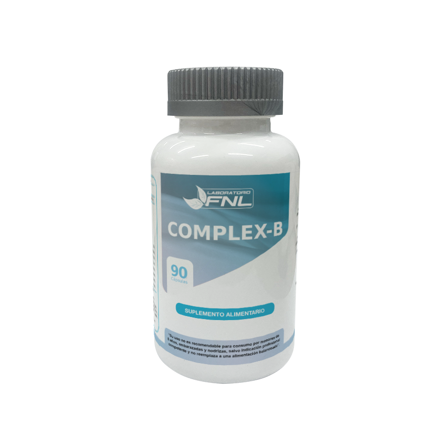 B COMPLEX (COMPLEX B) 90 cápsulas – Mis Productos FNL