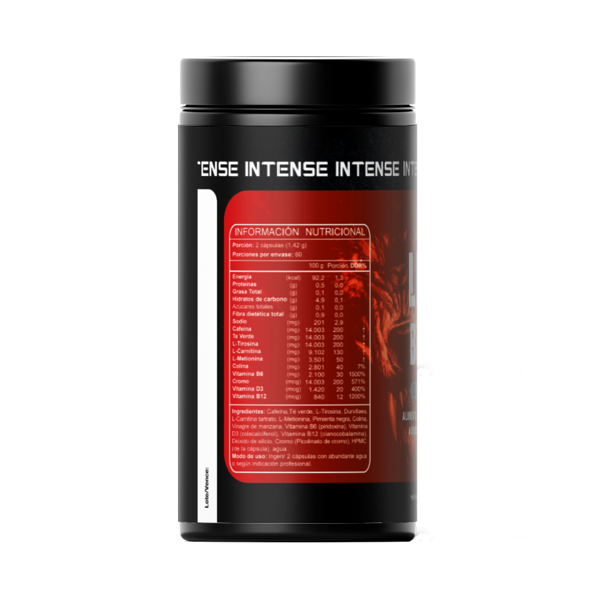 LIPO 9 BESTIAL 120 cápsulas – Mis Productos FNL