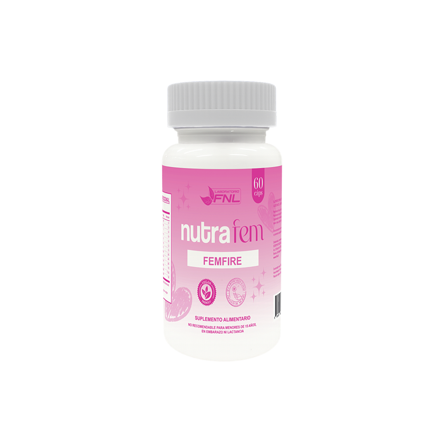 FEMFIRE NUTRAFEM 60 cápsulas – Mis Productos FNL