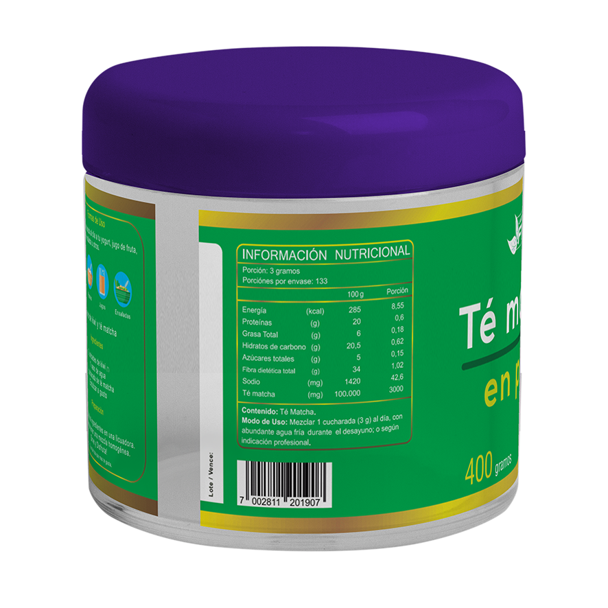 TE MATCHA 400 gramos – Mis Productos FNL