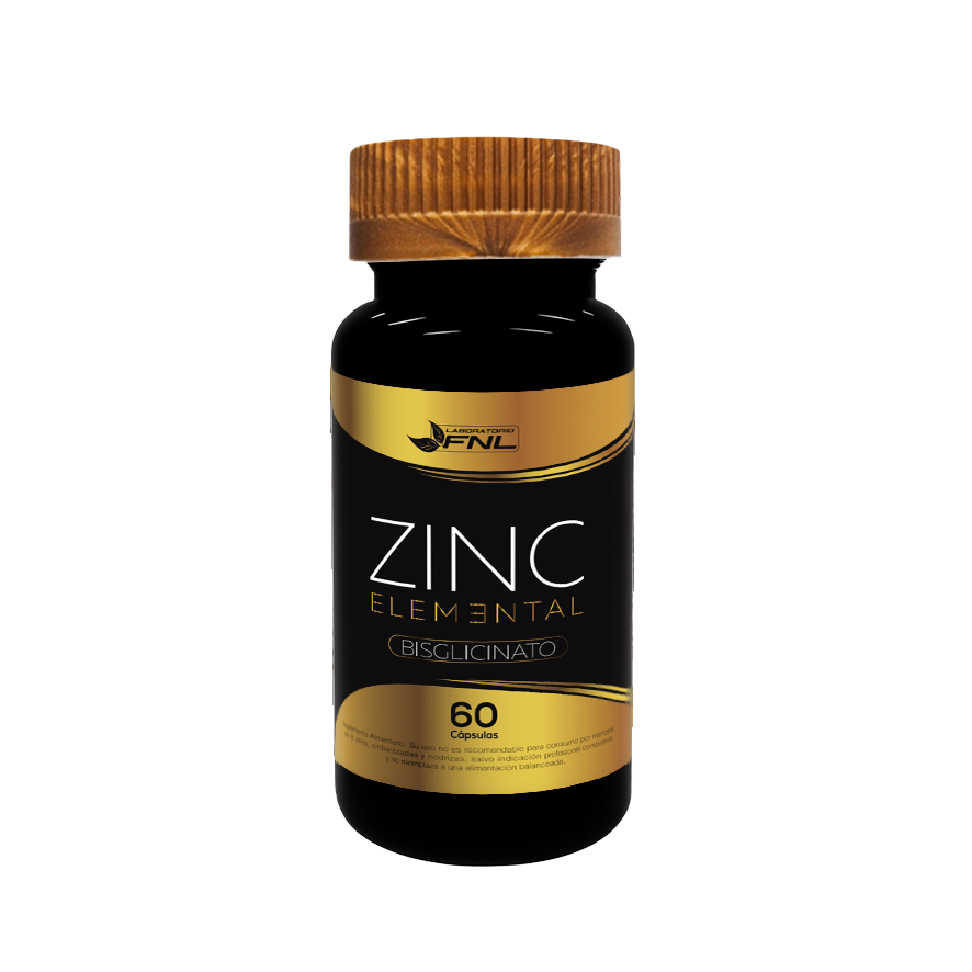 ZINC ELEMENTAL PREMIUM 60 cápsulas – Mis Productos FNL